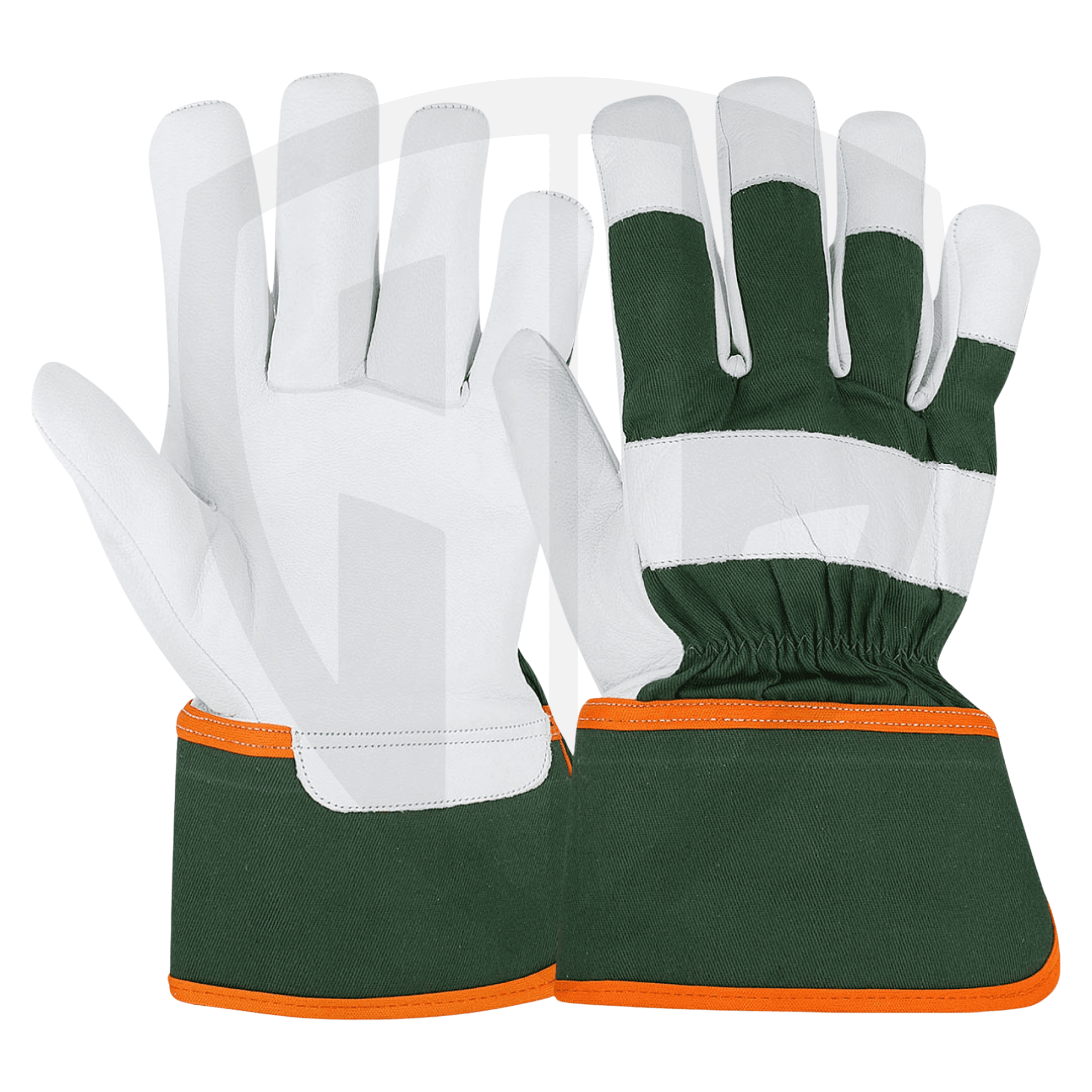 Durable Split Leather Wing Thumb Gloves - Armor Leather