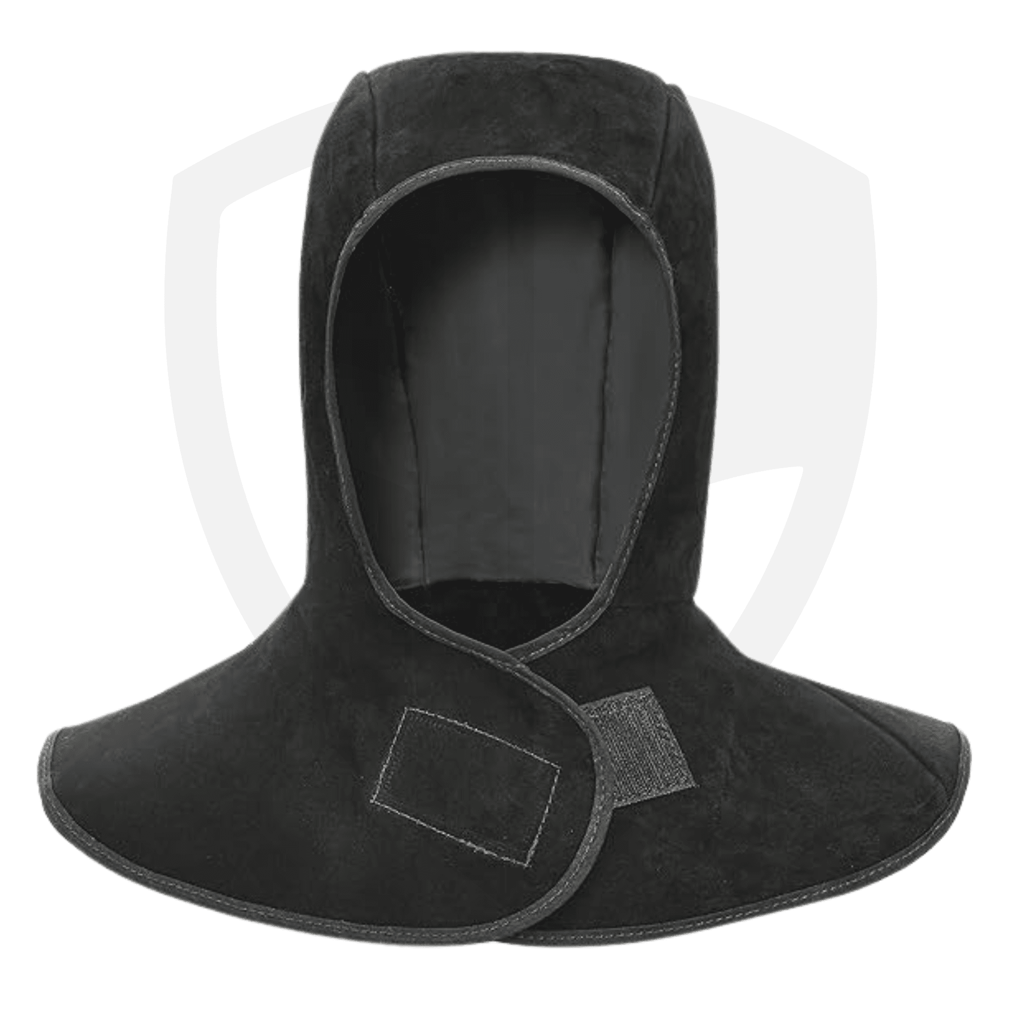 Split Cowhide Leather Welding Hood with Cotton Lining - Armor Leather