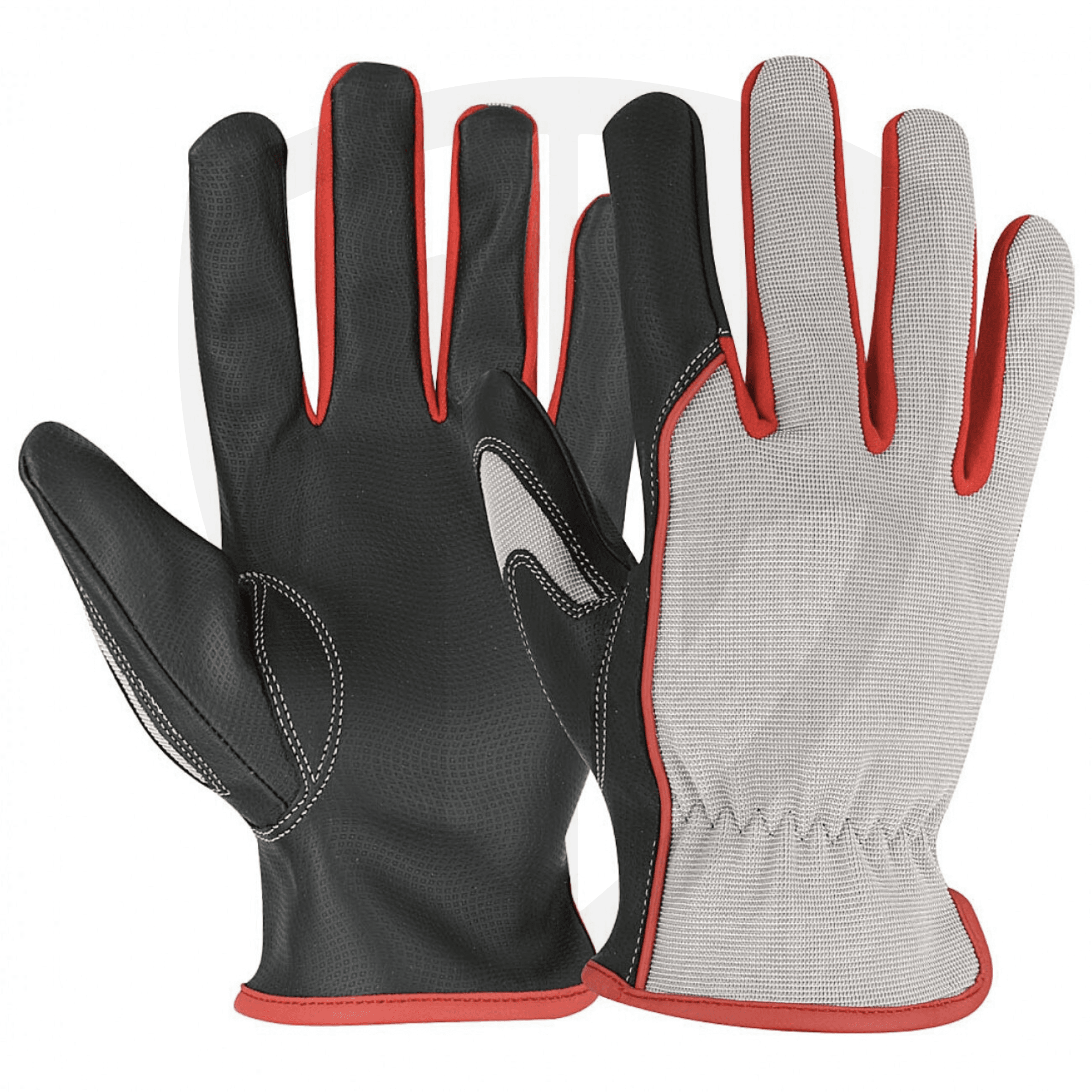 Lightweight PU Mechanic Gloves for General Use - Armor Leather