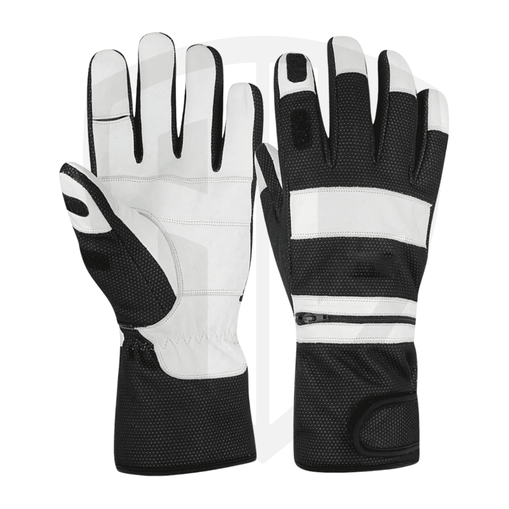 Goatskin Winter Work Gloves with Touchscreen & Heat Pad Pocket - Armor ...